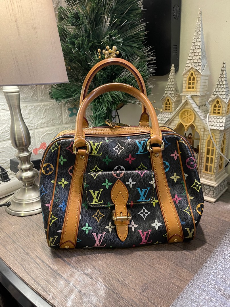 L'v Precilla Multi Black, Luxury, Bags & Wallets on Carousell