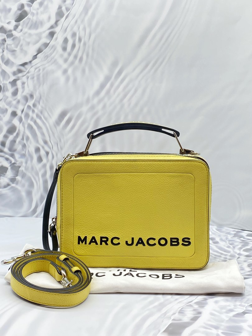 MARC JACOBS THE BOX CROSSBODY BAG, Luxury, Bags & Wallets on Carousell