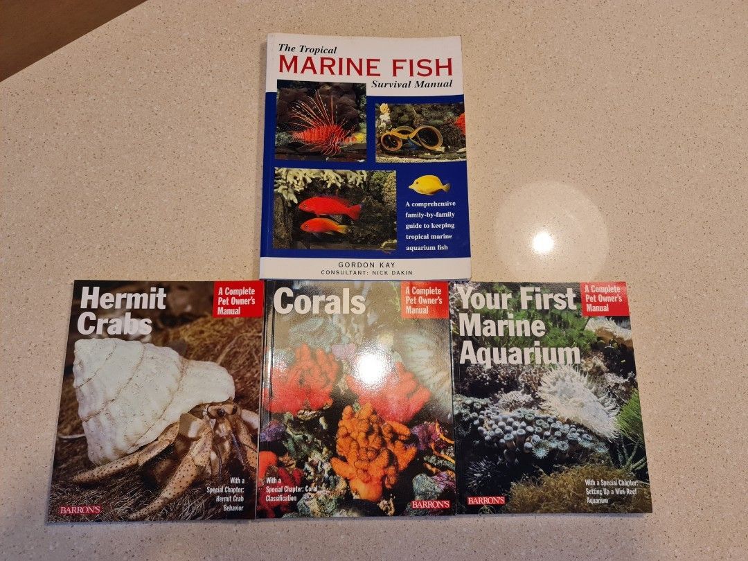 Marine fishes and aquarium guide books, Babies & Kids, Babies & Kids ...