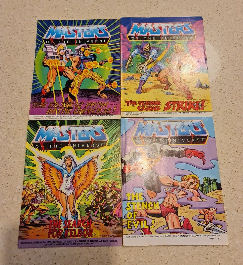 Master of the Universe mini comic books, Babies & Kids, Babies & Kids ...