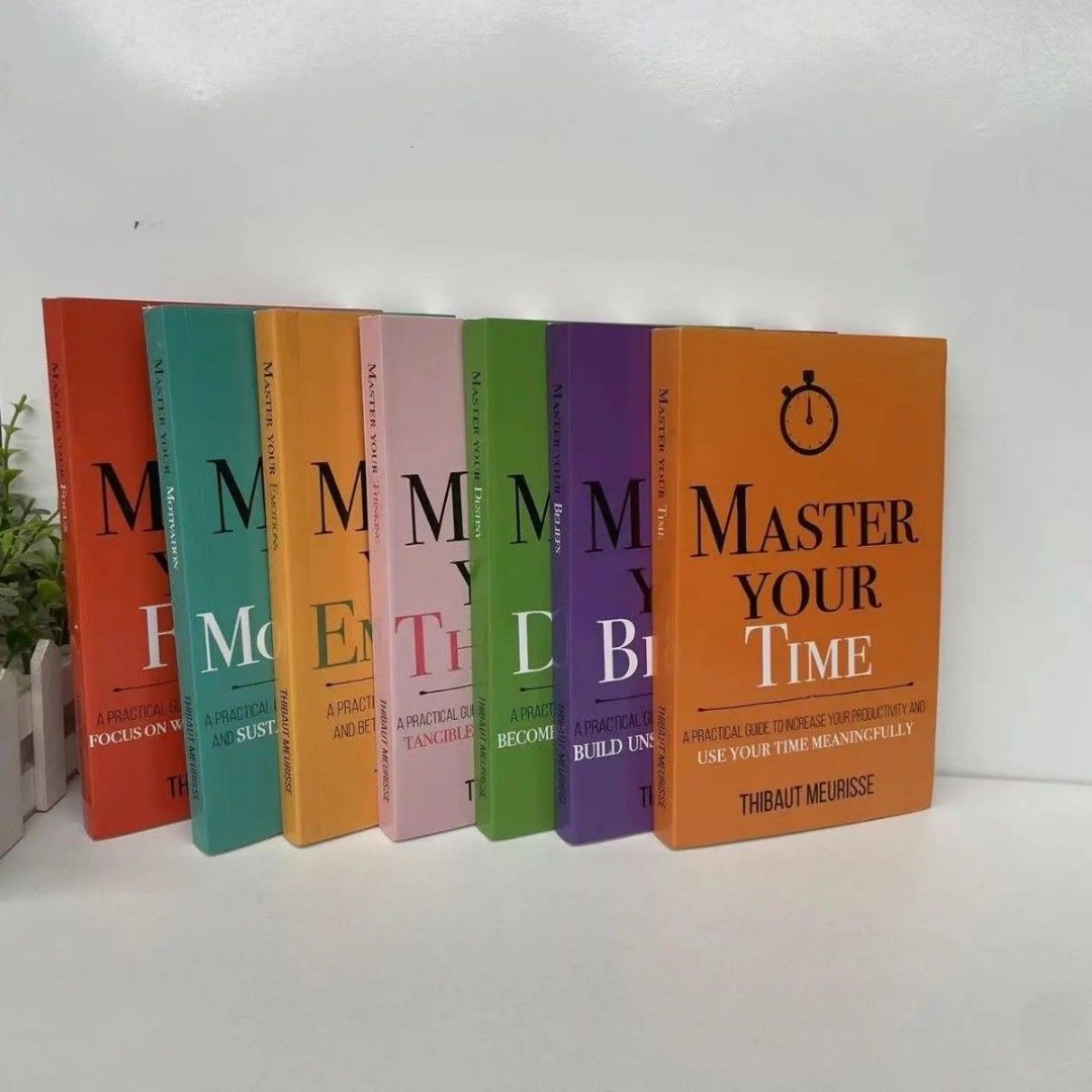 Mastery Series 7 Books: Master Your Emotions/Motivation/Focus/Destiny ...