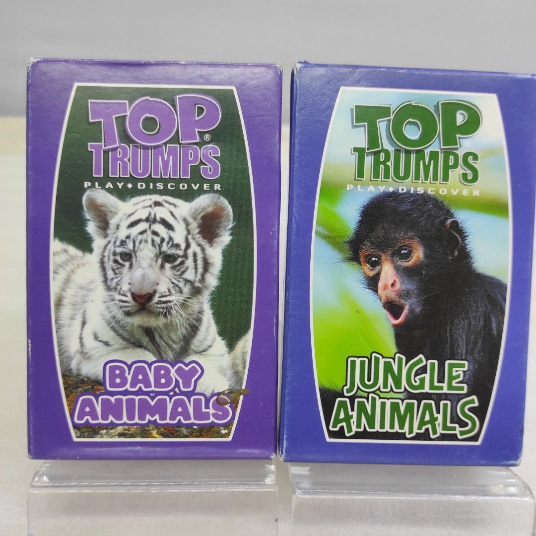 Mc Donald's Happy Meal Top Trumps Jungle and Baby Animals Game Card 195 ...