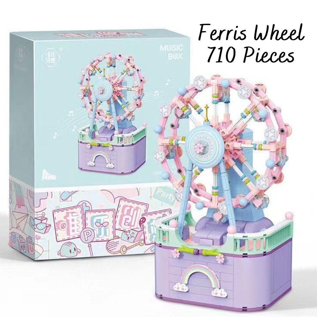 Merry-go-round / Ferris Wheel Music Box, Hobbies & Toys, Toys & Games ...