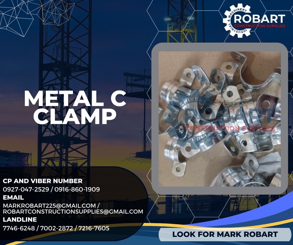 Metal C Clamp, Commercial & Industrial, Construction & Building ...