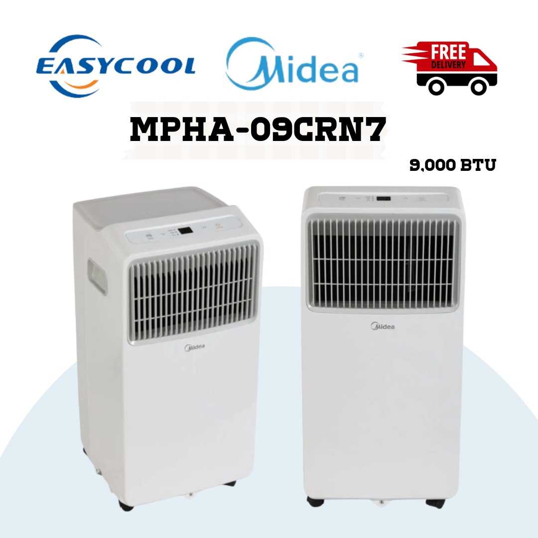 Midea Portable Aircon Air Conditioner 9000BTU Model MPHA-09CRN7 with ...