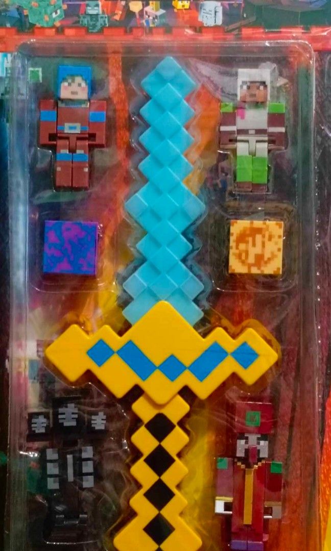 Minecraft Swords Battery Operated Toys - High quality, Hobbies & Toys ...