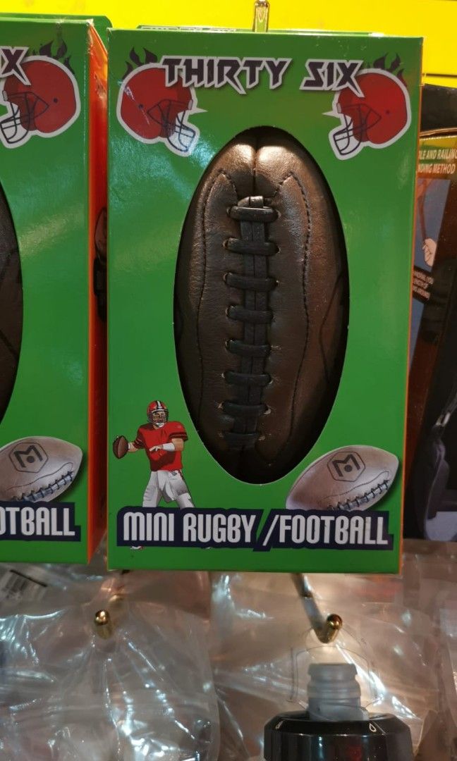 Mini rugby ball, Sports Equipment, Sports & Games, Racket & Ball Sports ...