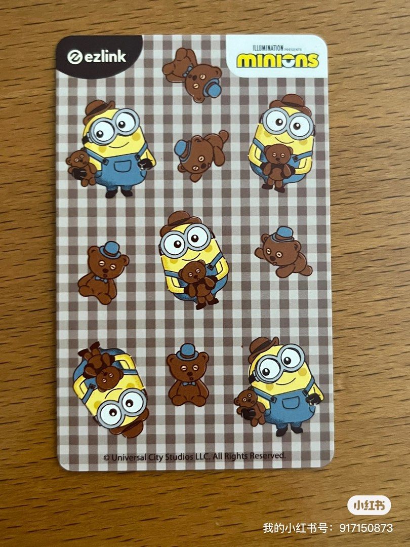 Minions Ezlink card, Hobbies & Toys, Toys & Games on Carousell