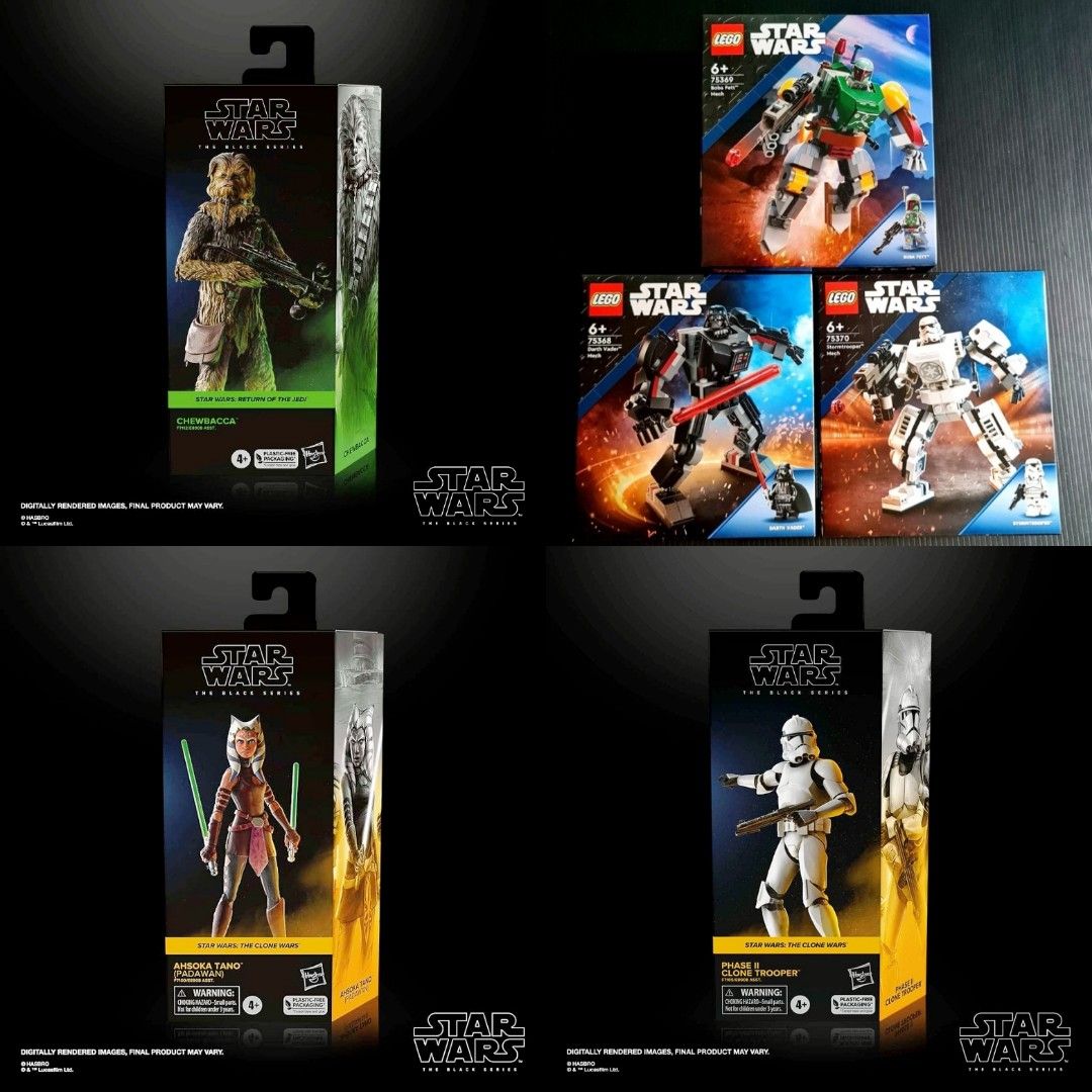 MISB Star Wars Black Series The Clone Wars Ahsoka Tano (Padwan), Phase ...
