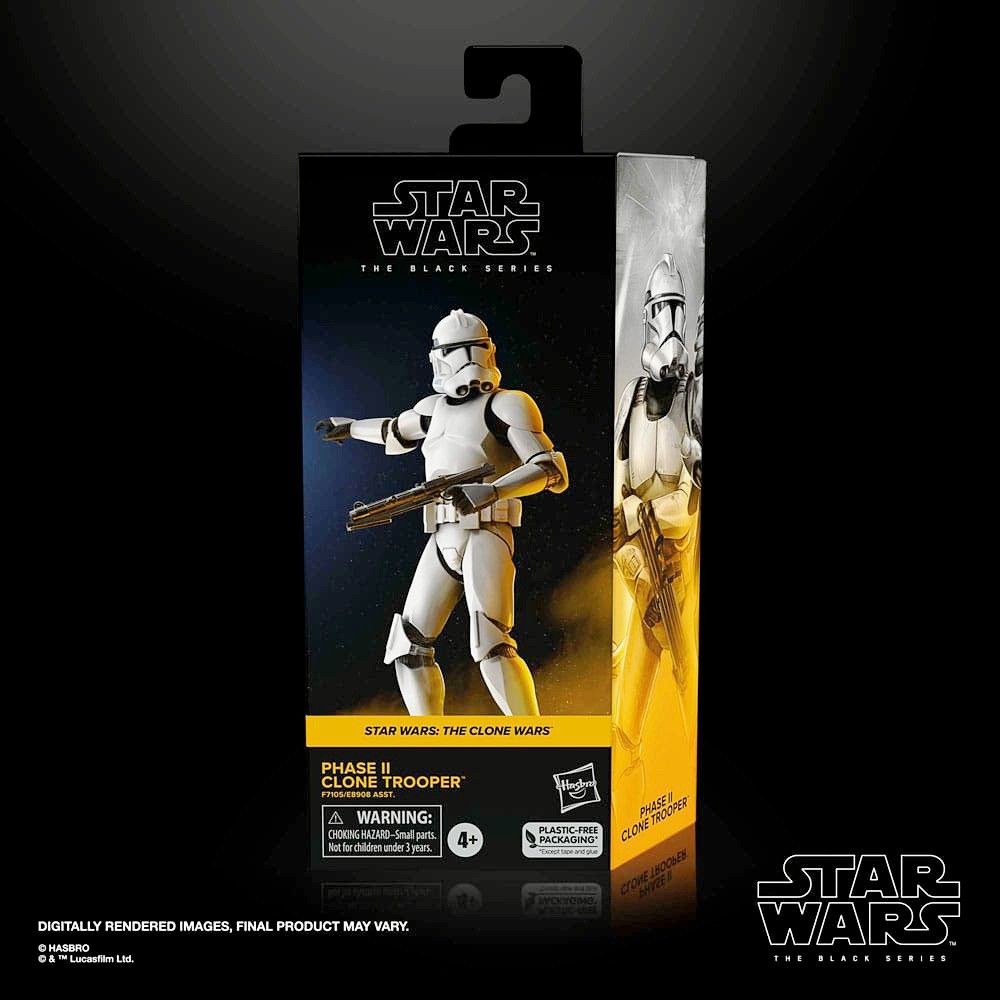 MISB Star Wars Black Series The Clone Wars Ahsoka Tano (Padwan), Phase ...