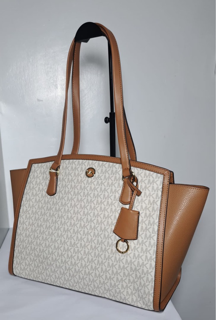MK chantal large zp tote Original, Women's Fashion, Bags & Wallets ...