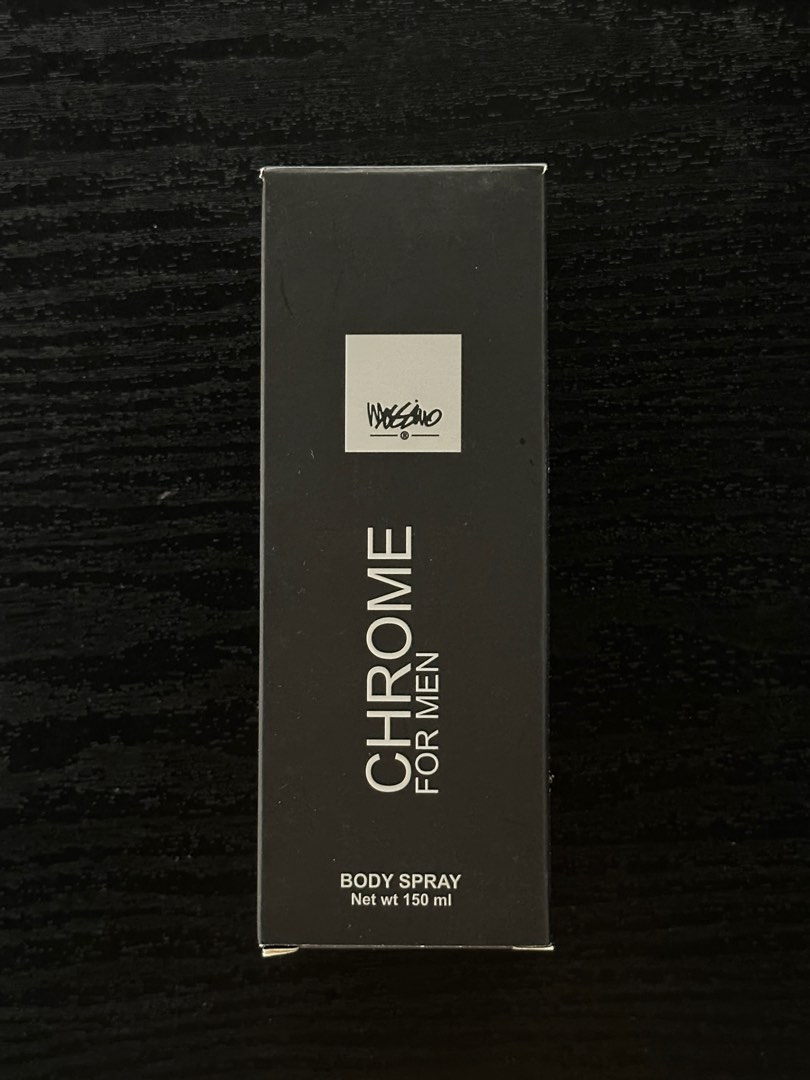 Mossimo Chrome for Men | 150ml Body Spray, Beauty & Personal Care, Fragrance & Deodorants on ...