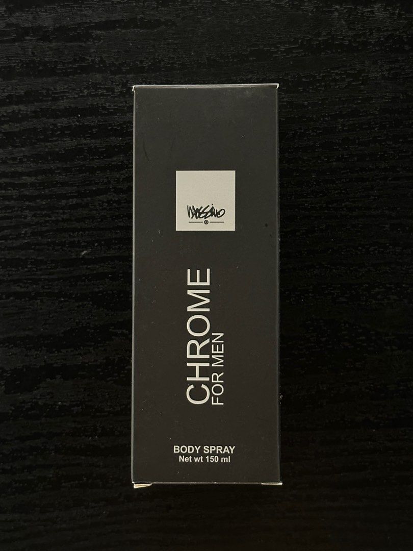 Mossimo Chrome for Men | 150ml Body Spray, Beauty & Personal Care, Fragrance & Deodorants on ...