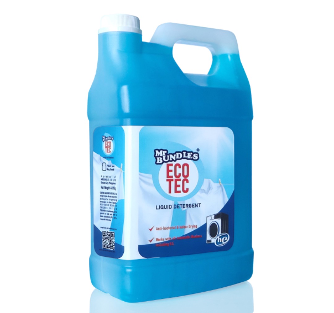 MrBundles Liquid Detergent for Washing Machines | ECO TEC [ 4kg BOTTLE ...