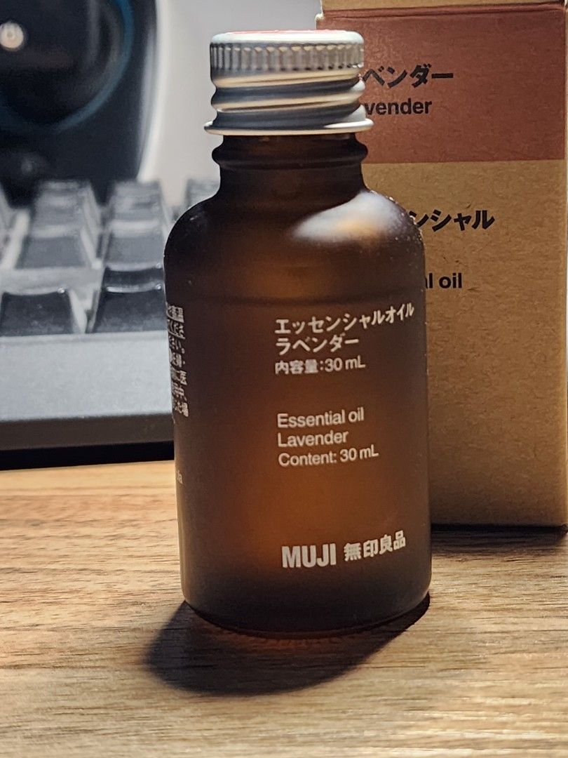Muji Essential Oil 30ml - Lavender, Furniture & Home Living, Home ...