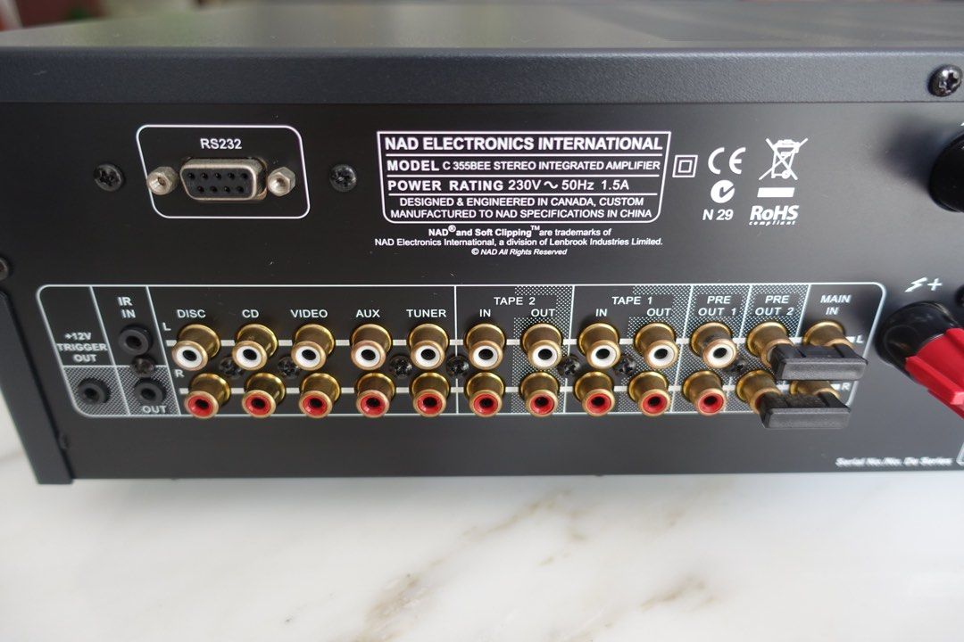 NAD C 355bee Integrated Amplifier, Audio, Soundbars, Speakers ...