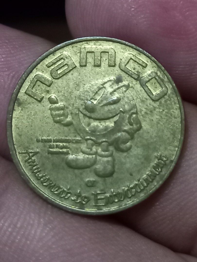 Namco arcade token, Hobbies & Toys, Memorabilia & Collectibles, Vintage ...