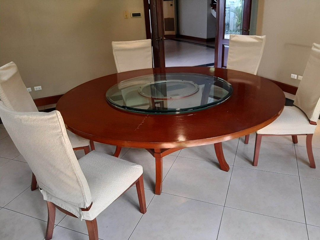 Narra Dining Table And Chairs By Budji Layug Furnitures, Furniture ...