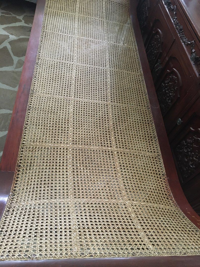 NARRA SOLIHIYA / RATTAN DIVAN with Bone inlay, Furniture & Home Living ...