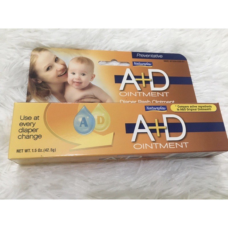 Natureplex A+D Ointment Diaper Rash and Skin Protectant Ointment 42.5g, Babies & Kids, Maternity ...