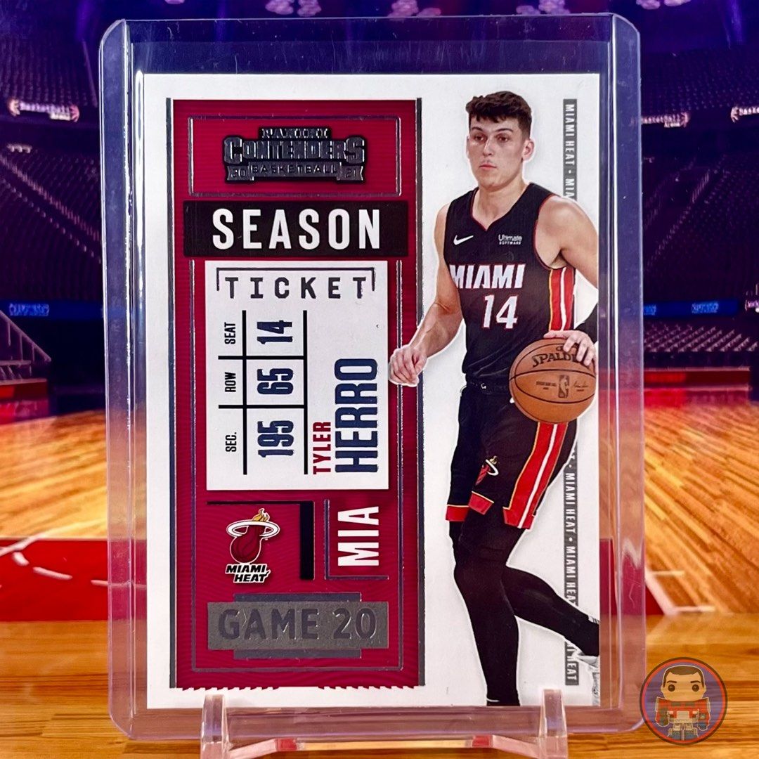 NBA Cards - Tyler Herro 2020-21 Panini Contenders #4, Hobbies & Toys, Toys & Games on Carousell