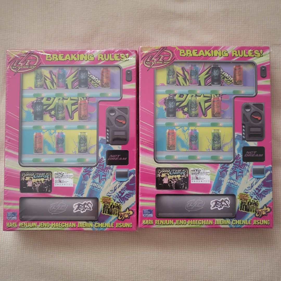 NCT Dream ISTJ Vending Machine Sealed, Hobbies & Toys, Memorabilia ...