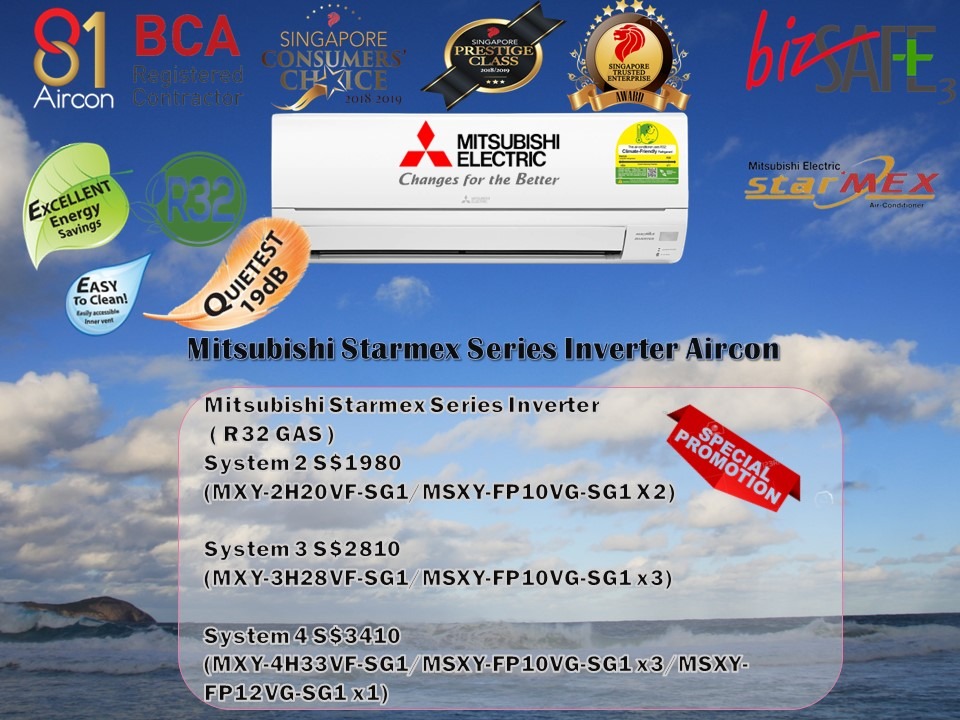 New Cheap Mitsubishi Starmex Inverter 5 ticks Aircon, TV & Home ...