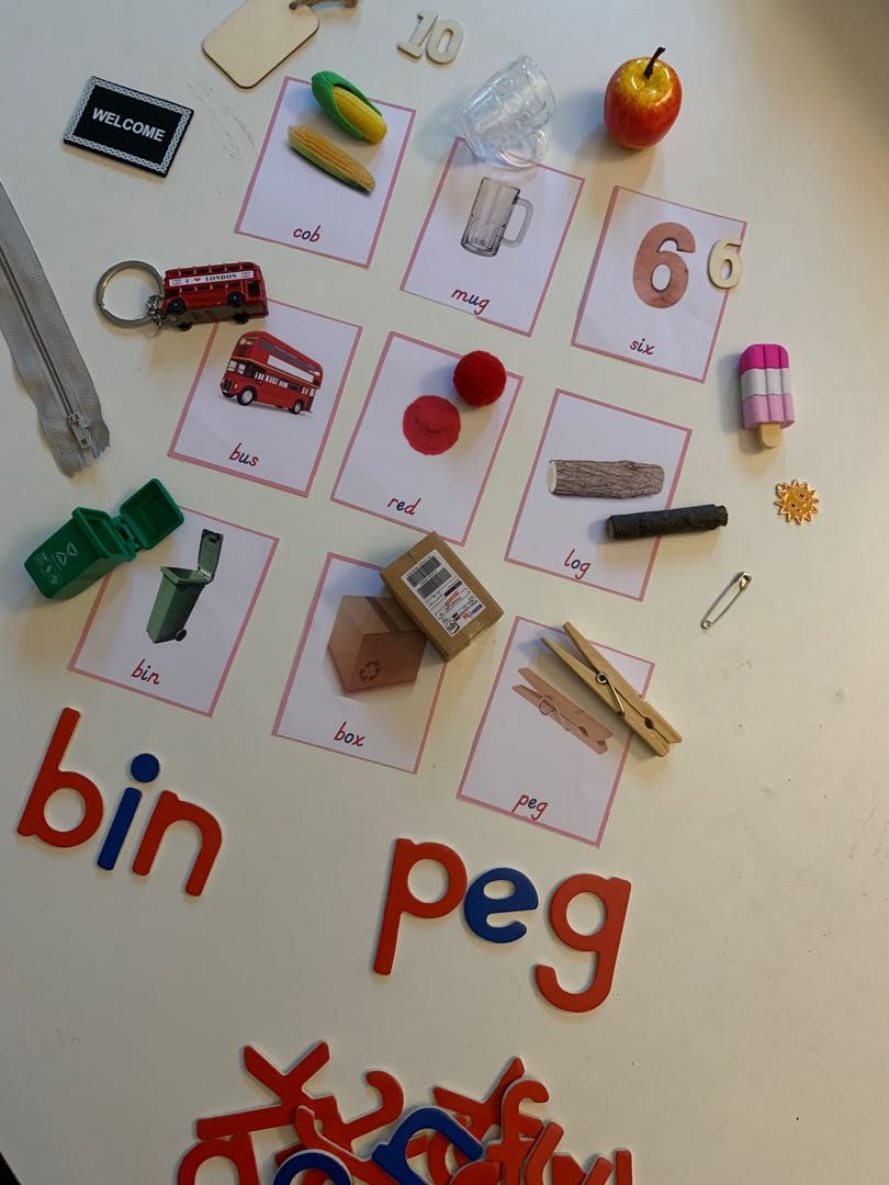 [NEW] Montessori Small Objects For Phonics, Hobbies & Toys, Toys ...