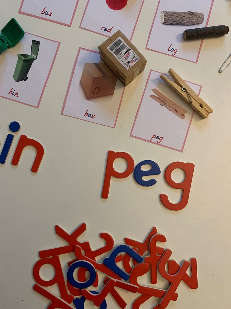 [NEW] Montessori Small Objects For Phonics, Hobbies & Toys, Toys ...