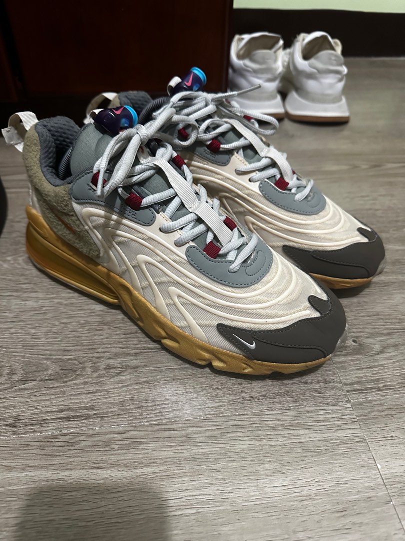 Nike React 270 x Travis Scott Trail Shoes, Men's Fashion, Footwear, Sneakers on Carousell