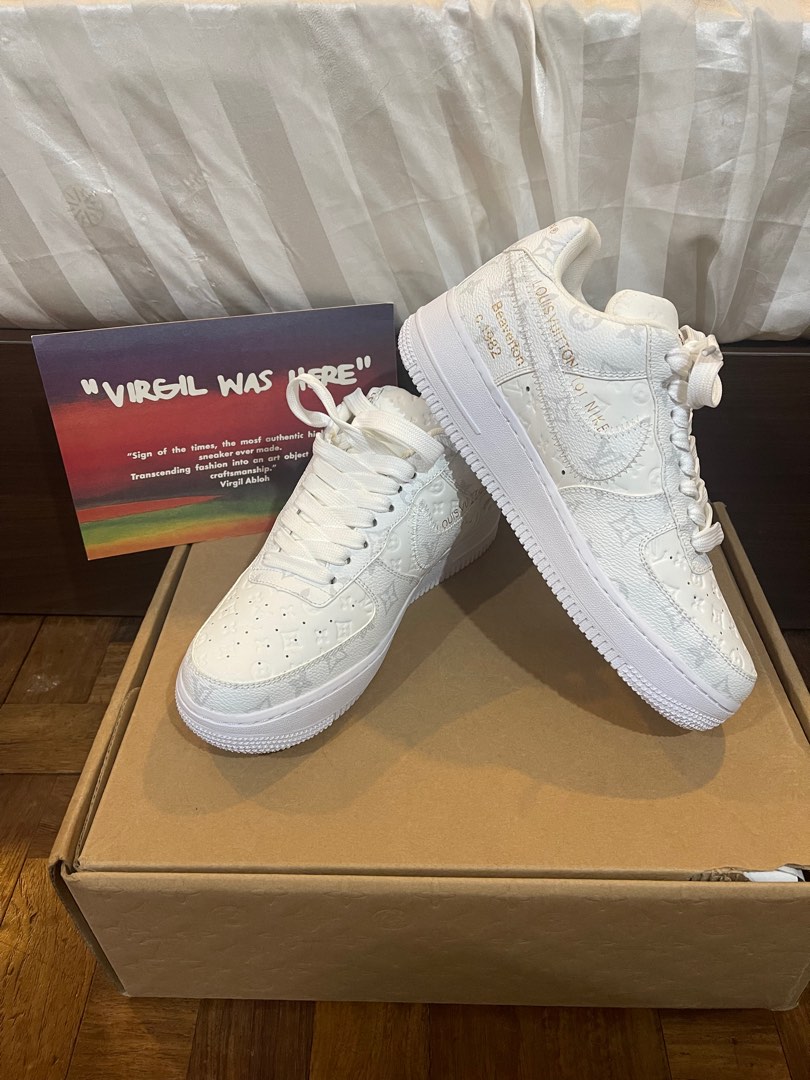 Nike x LV Collab Air Force 1, Men's Fashion, Footwear, Sneakers on ...