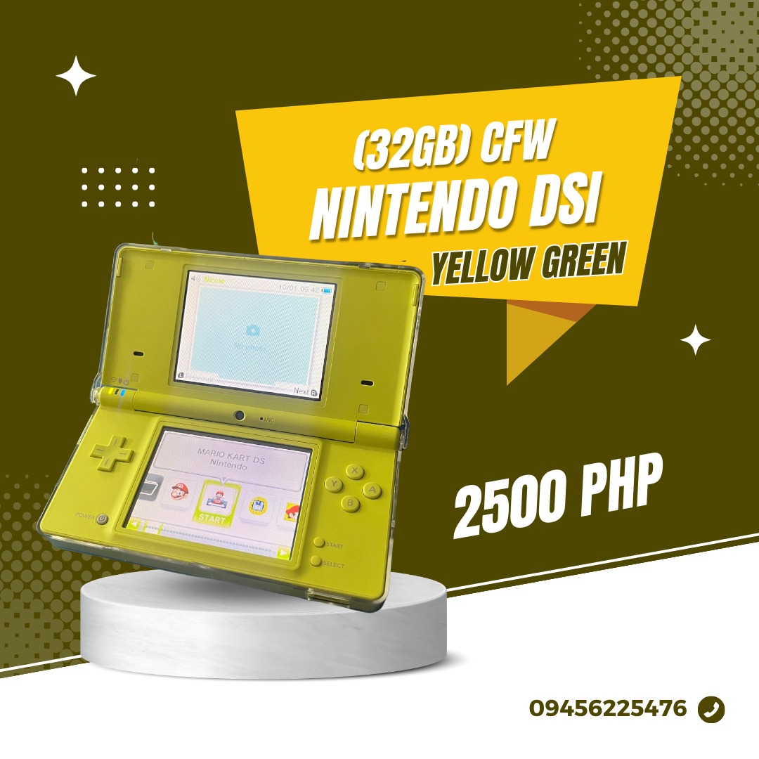 Nintendo Dsi (32gb) CFW, Video Gaming, Video Game Consoles, Nintendo on Carousell