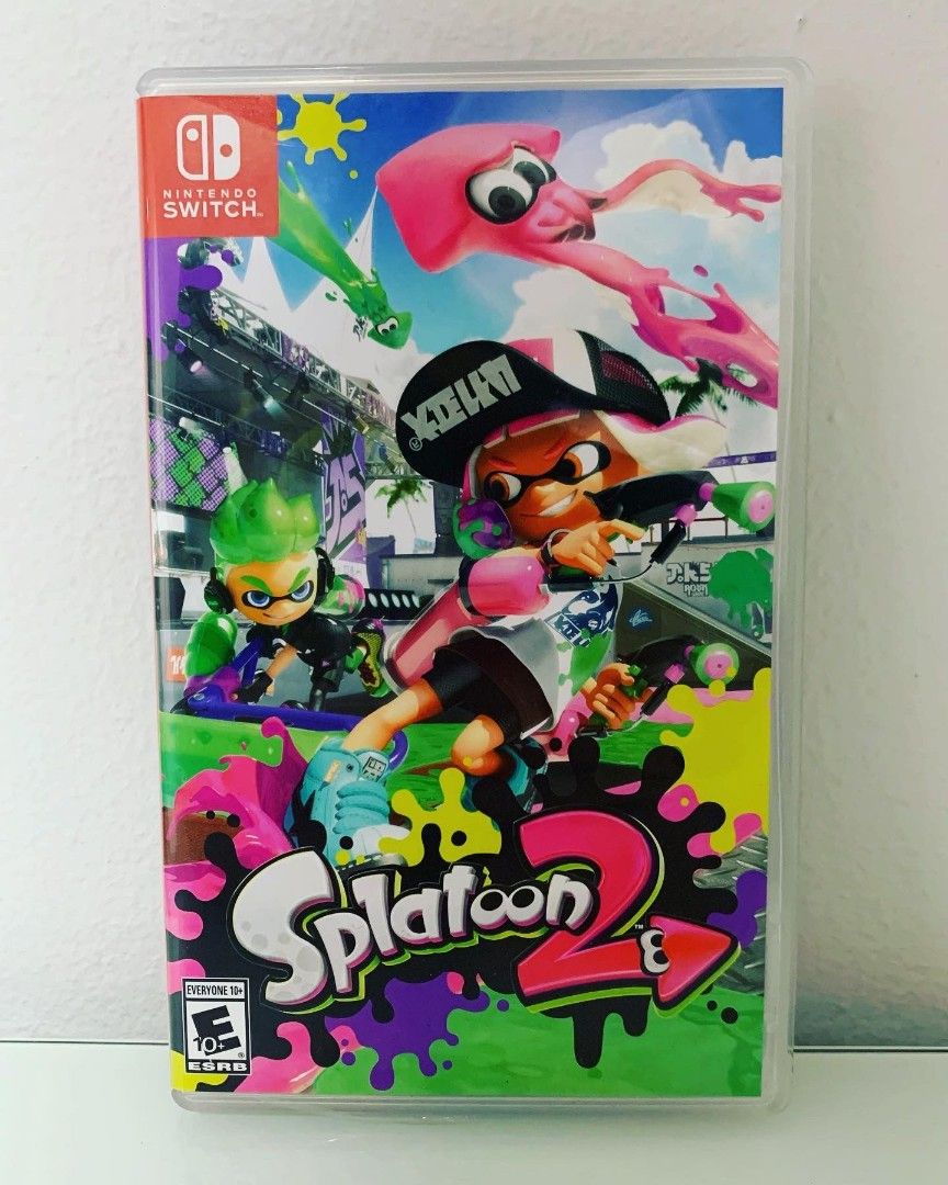 Nintendo Switch Game Splatoon 2, Video Gaming, Video Games, Nintendo on ...