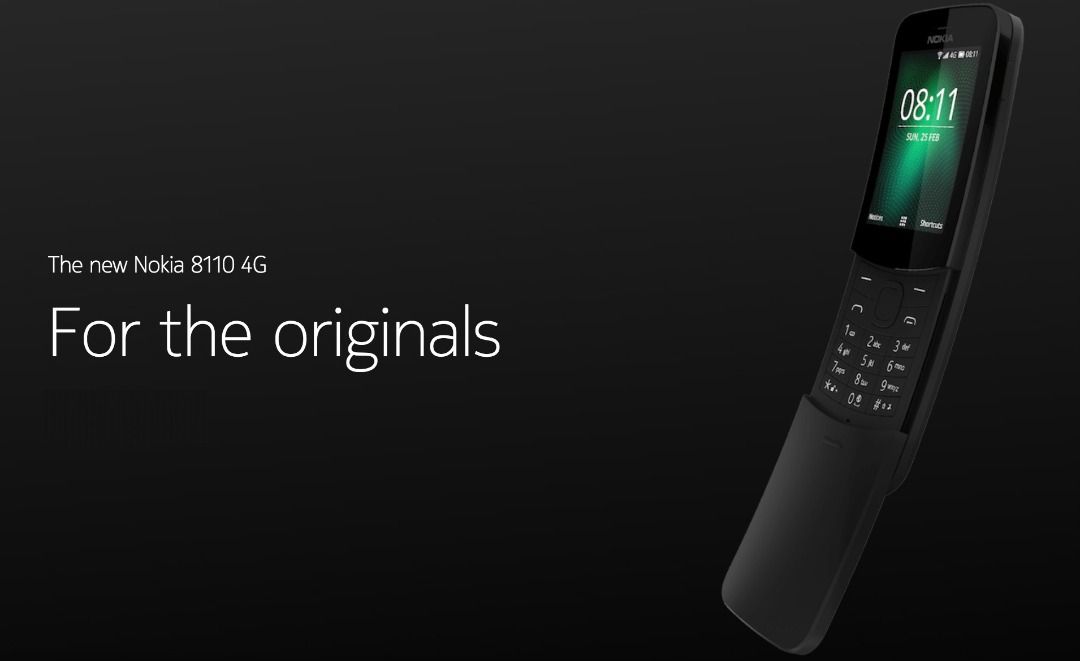 Nokia 8110 4G "Banana Phone", Mobile Phones & Gadgets, Mobile Phones ...