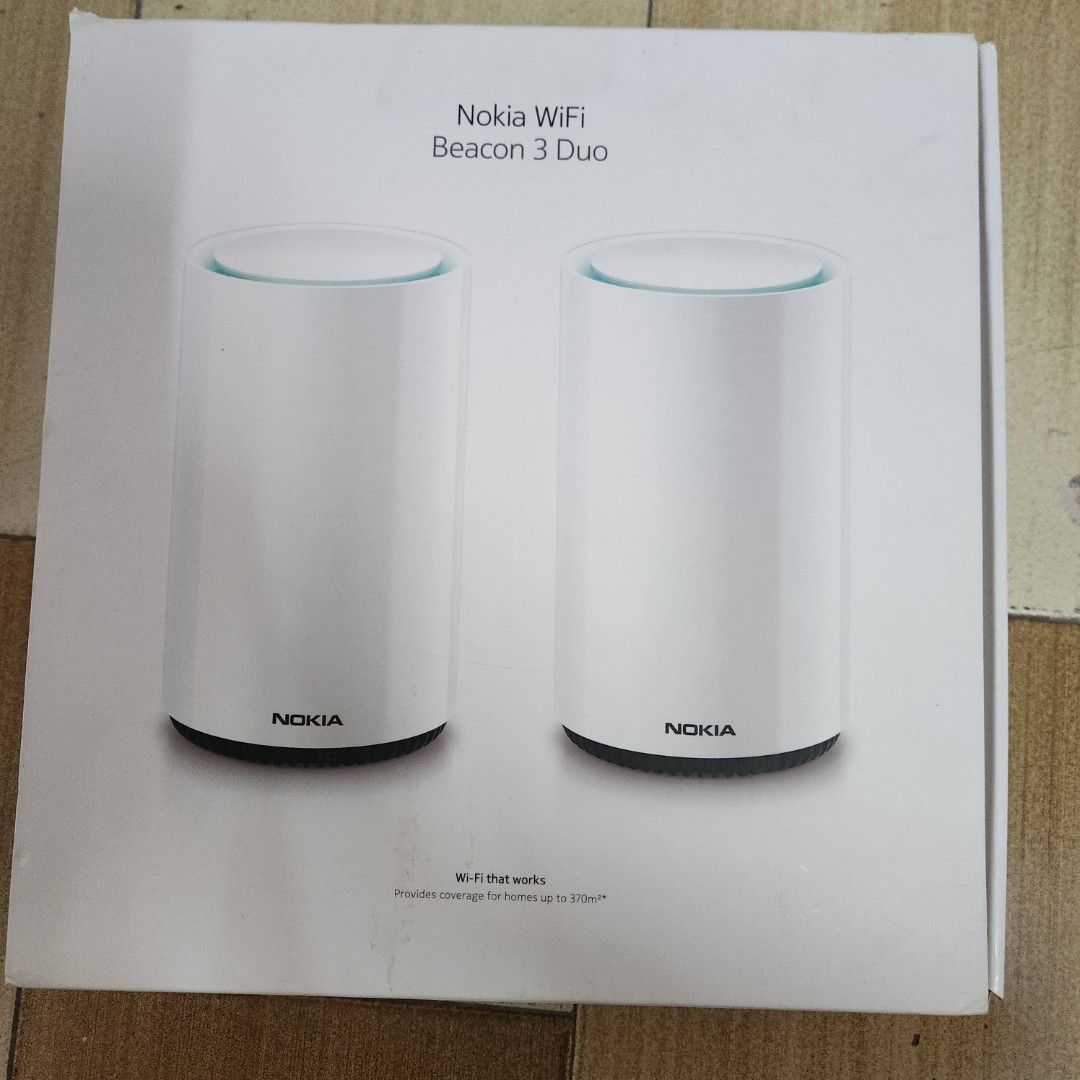 Nokia WiFi Beacon 3 Duo, Computers & Tech, Parts & Accessories ...