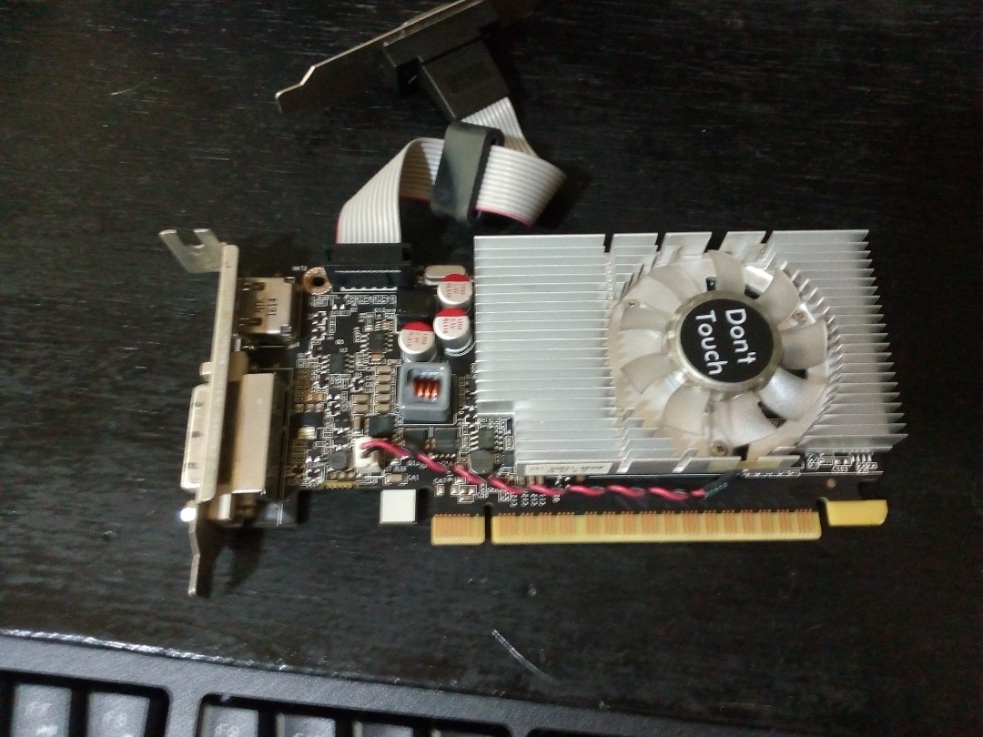 Nvidia GT 710 1GB VRAM DDR3 Low Profile Graphics Card w/ slim brackets, Computers & Tech, Parts ...