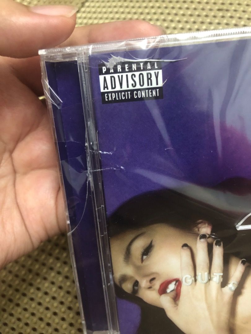 Olivia Rodrigo GUTS signed cd, Hobbies & Toys, Music & Media, CDs ...