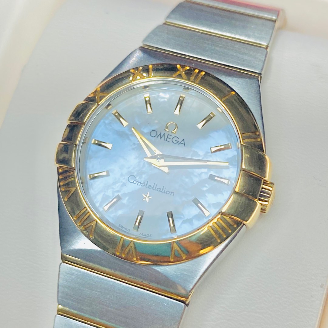 Omega Constellation White Mother of Pearl, Luxury, Watches on Carousell