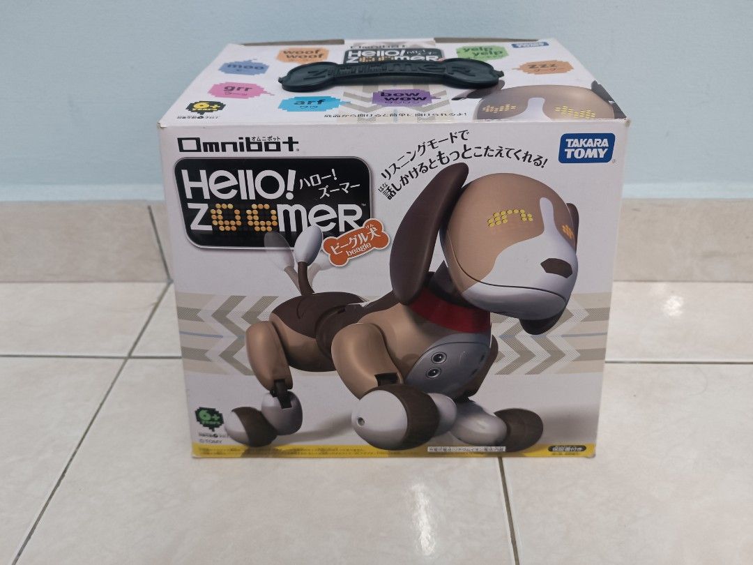 Omnibot Hello Zoomer Beagle Robot Dog, Hobbies & Toys, Toys & Games on ...