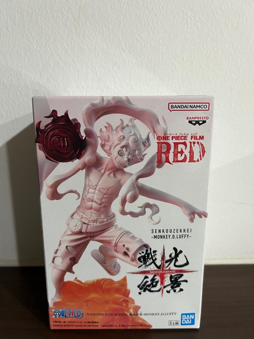 One Piece Film Red Senkozekkei Monkey D Luffy, Hobbies & Toys, Toys & Games on Carousell