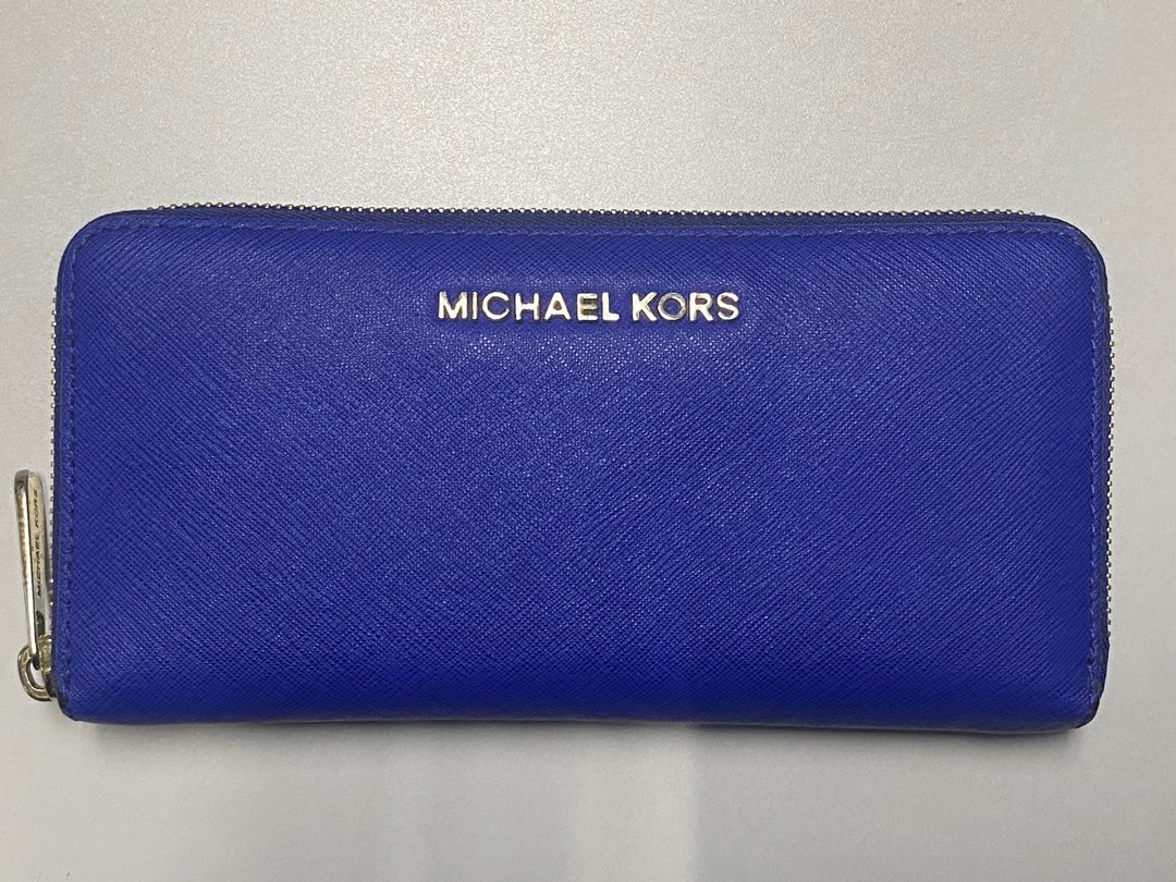 Original Michael Kors MK long wallet, Women's Fashion, Bags & Wallets ...