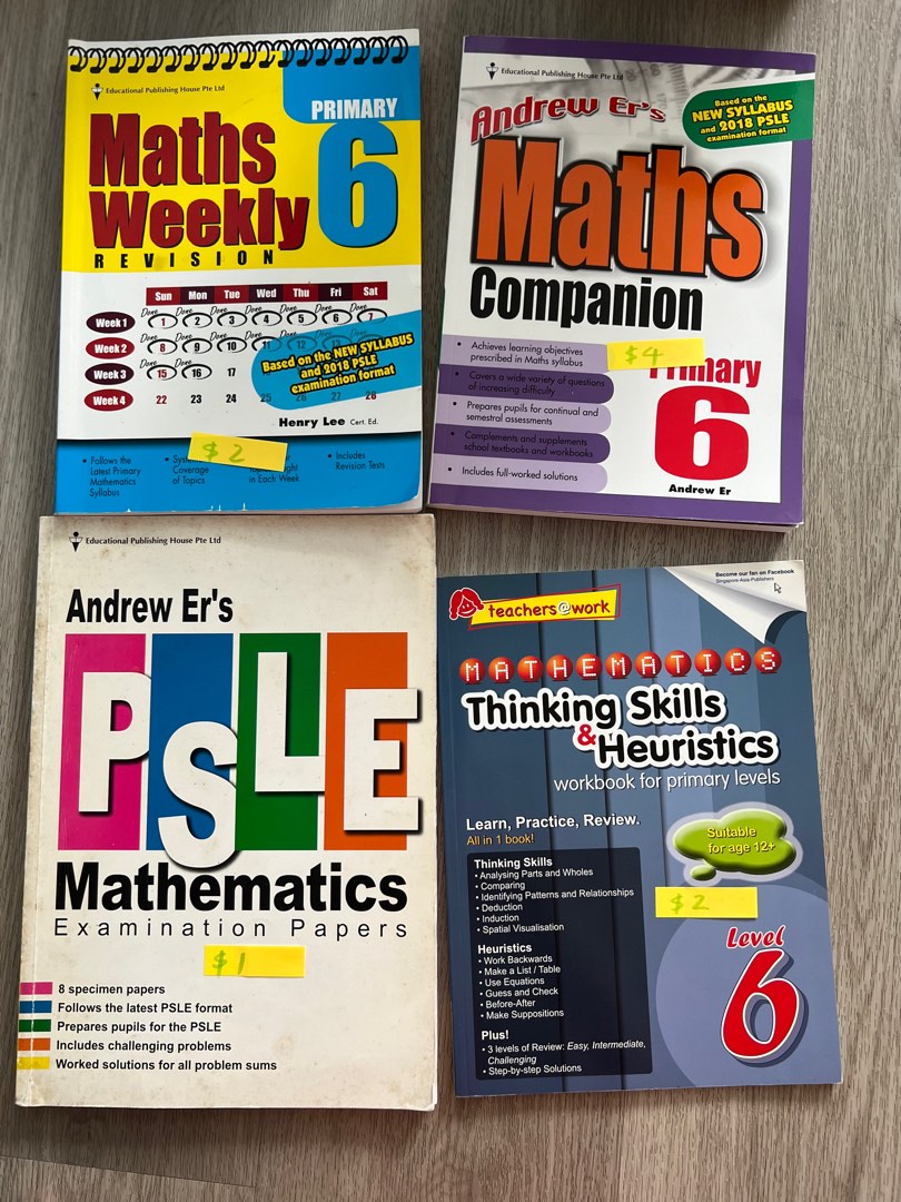 P5, P6, PSLE assessment/ practice/ supporting books, Hobbies & Toys ...