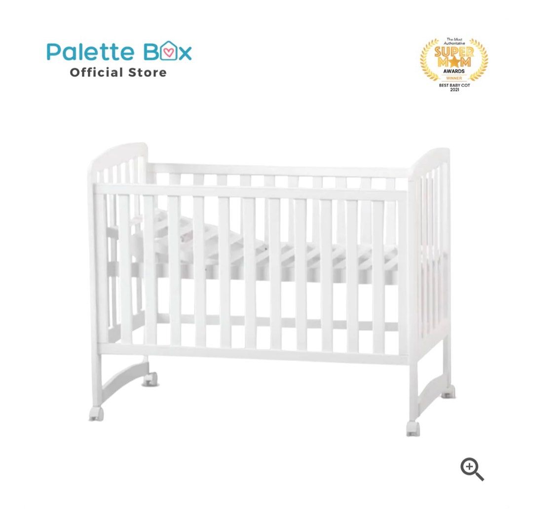 Palette Box Sweet Dreams Avant Garde 10-in-1 Convertible Baby Cot with ...
