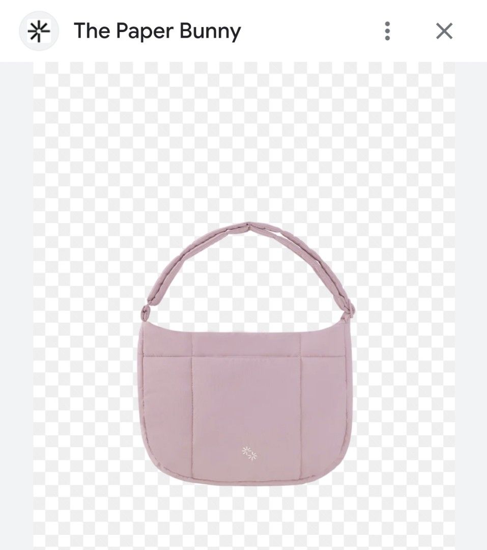 Paper Bunny Puffer Swing, Women's Fashion, Bags & Wallets, Shoulder ...