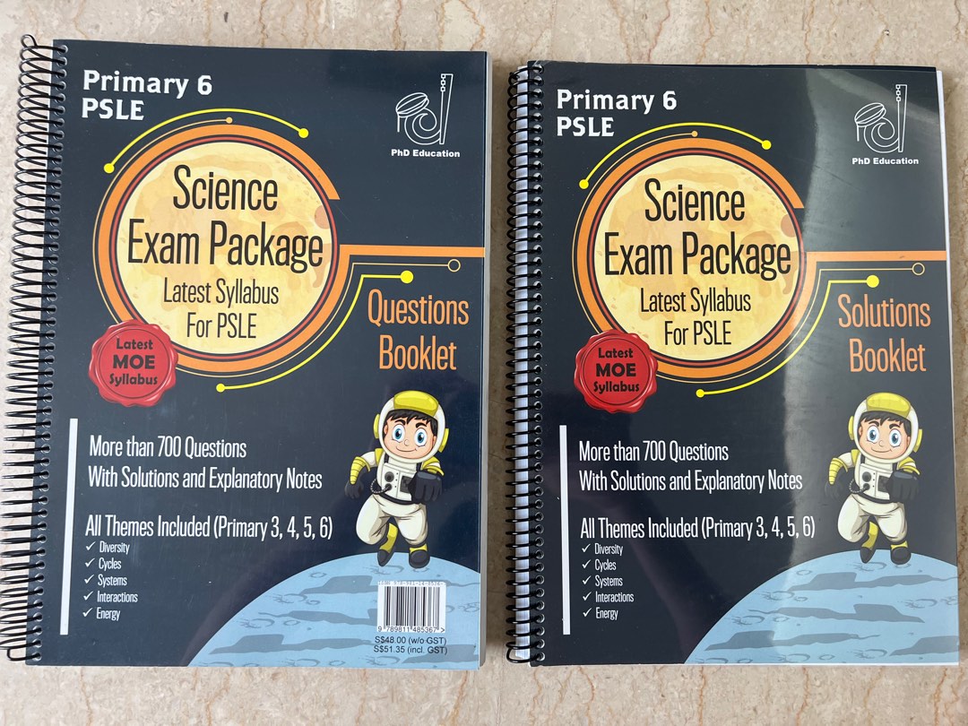 Phd Education Science Exam Package for PSLE 2nd Ed 2021, Hobbies & Toys ...