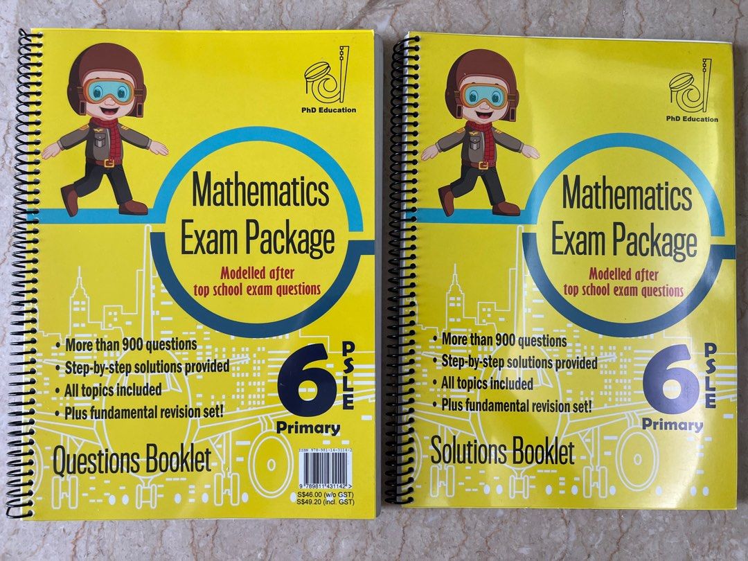 Phd Mathematics Exam Package PSLE Published 2020, Hobbies & Toys, Books ...