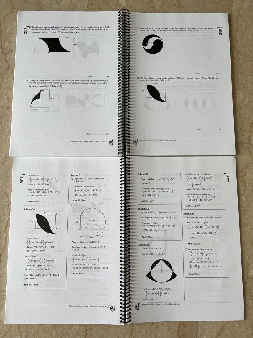 Phd Mathematics Exam Package PSLE Published 2020, Hobbies & Toys, Books ...