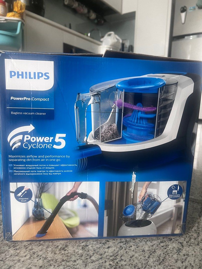 Philips power pro Compact (Power cyclone Technology 5), TV & Home ...
