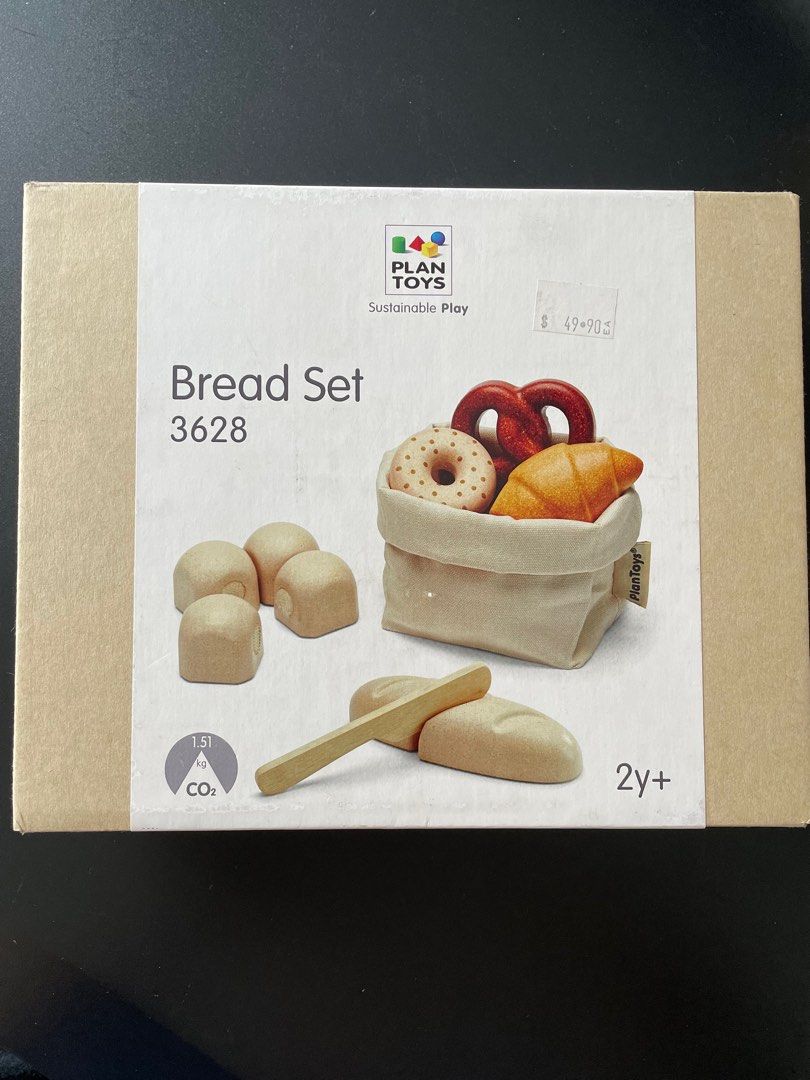 Plan Toys - Bread Set, Hobbies & Toys, Toys & Games on Carousell