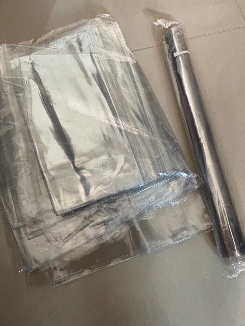 plastic textbook notebook cover wrapper, Hobbies & Toys, Stationery ...